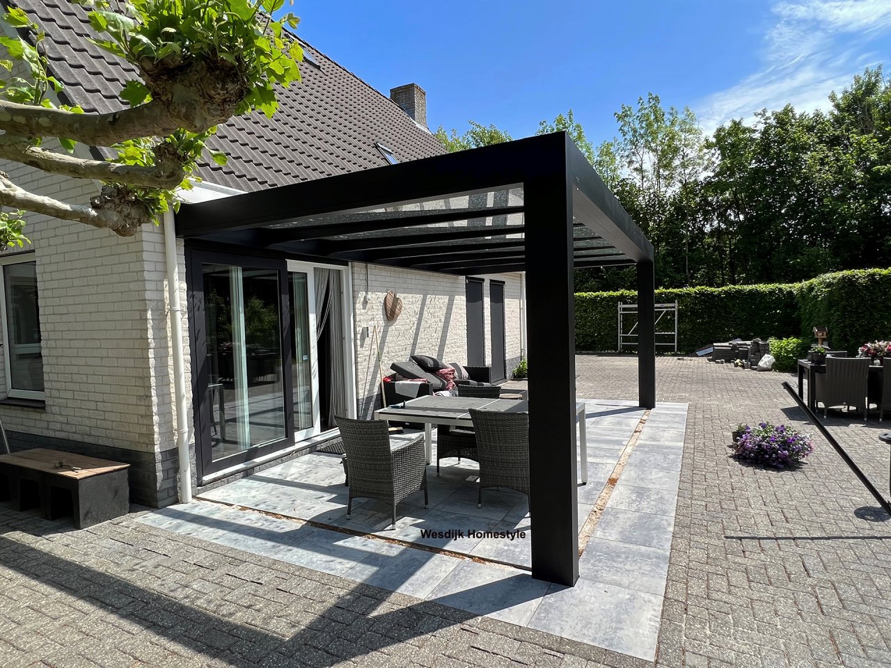 Vrijstaande terrasoverkappingen - WESDIJK